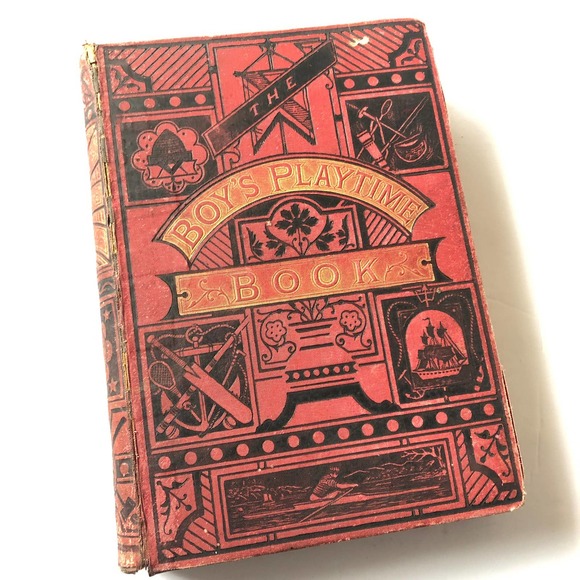 Accents | Victorian Childrens Book Boys Playtime Book Short Stories ...